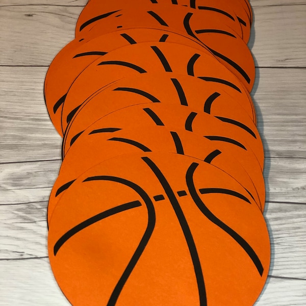 Basketball Cut Outs - Etsy