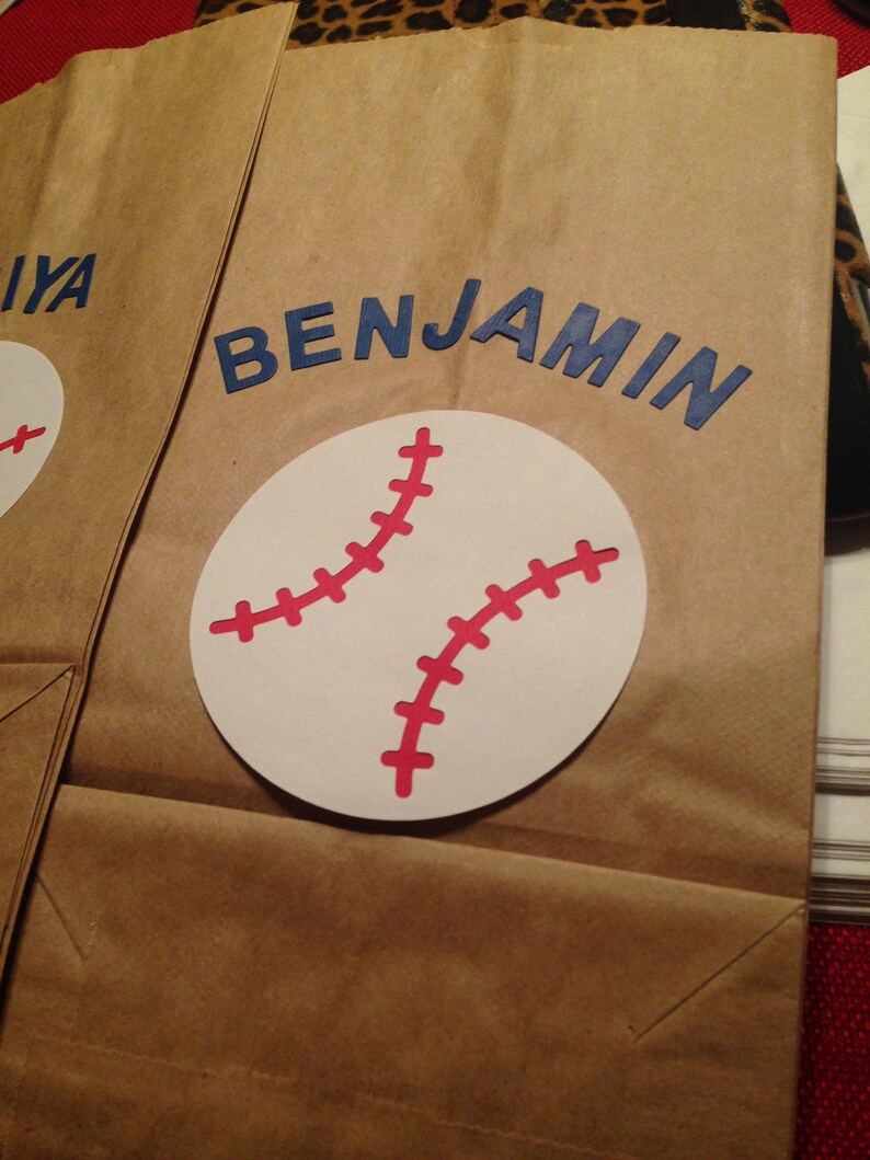 Baseball Cut-outs set of 12 Baseball Team Baseball Party | Etsy