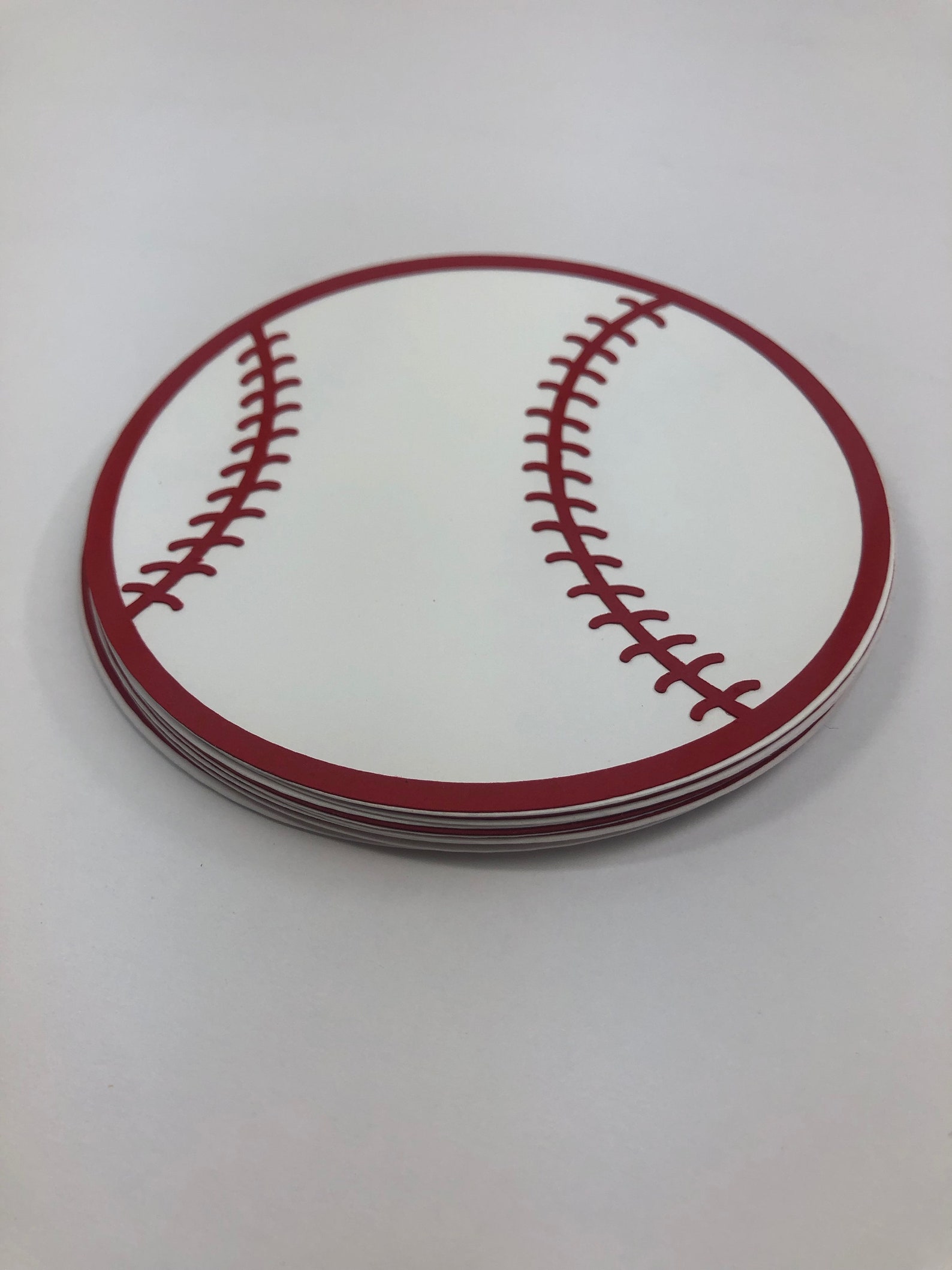 Baseball Cut-outs set of 12 Baseball Team Baseball Party - Etsy