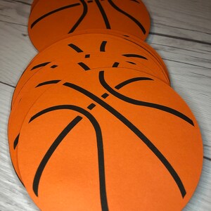 Basketball Cut-outs (set of 12) - Basketball Cutouts - Basketball Team ...