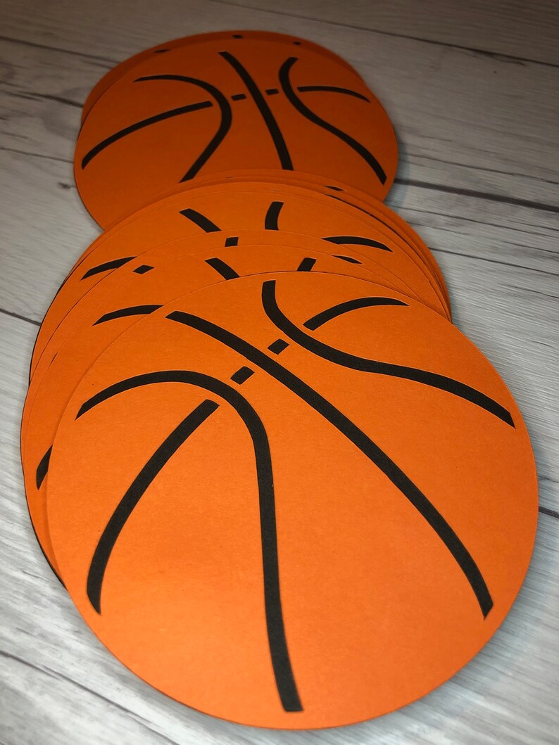 Basketball Cut-outs (set of 12) - Basketball Cutouts - Basketball Team ...