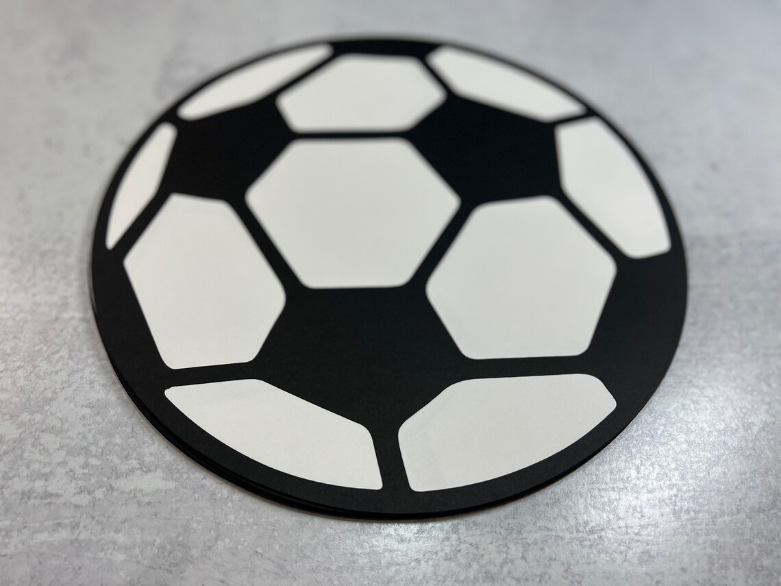 Soccer Ball Cut-outs (set of 12) - Soccer Ball - Soccer Team - Soccer ...