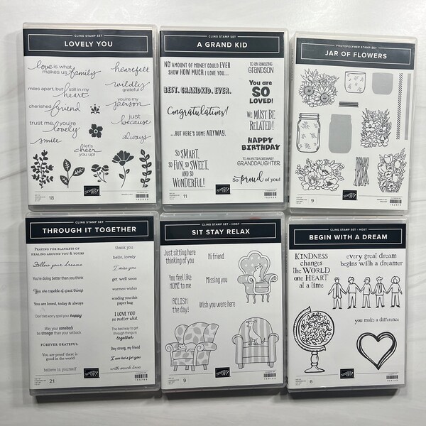 Stampin up Sets - Etsy