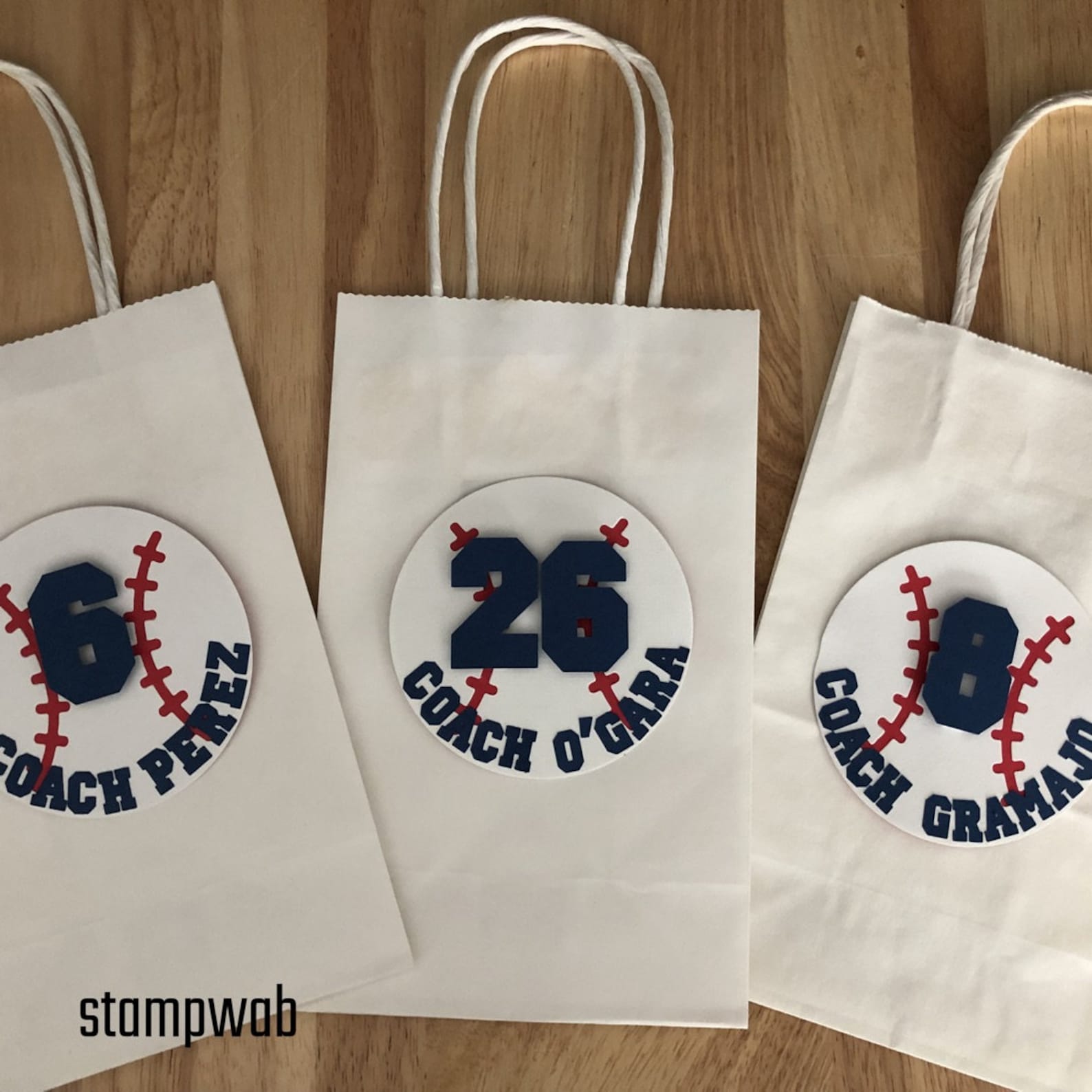 Baseball Cut-outs set of 12 Personalized Cutouts | Etsy