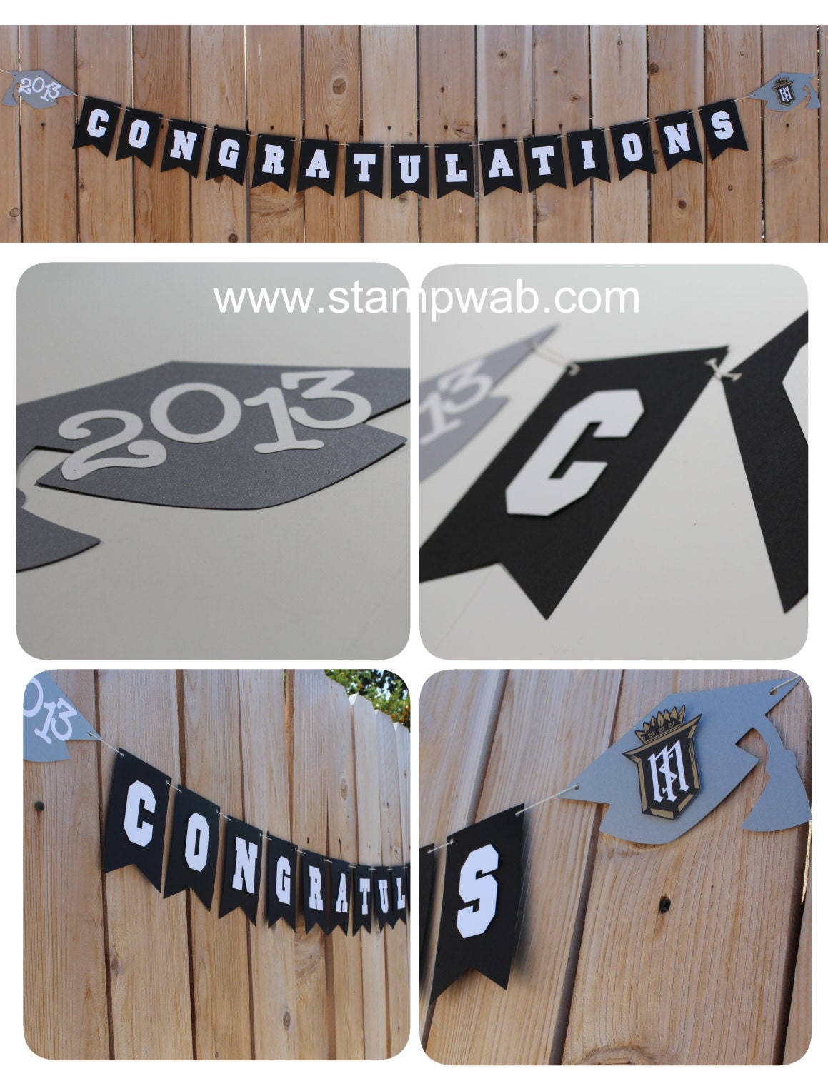 Congratulations Graduation Banner | Etsy