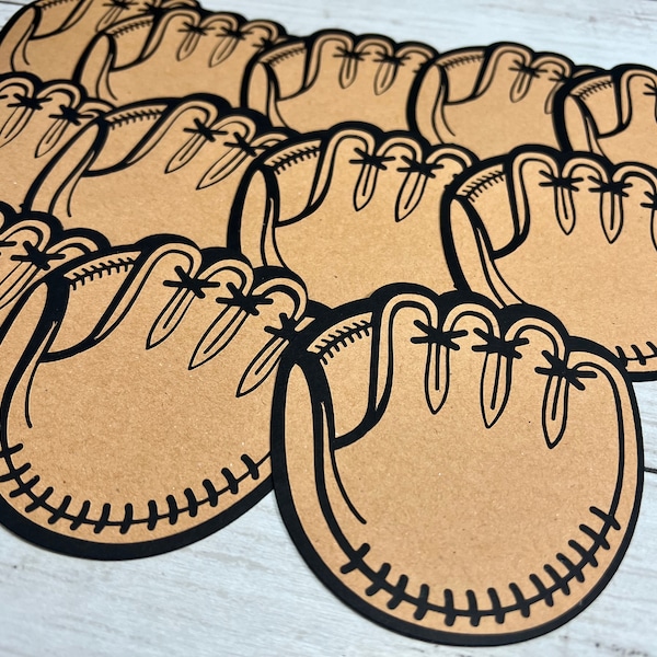 Baseball Cutouts - Etsy