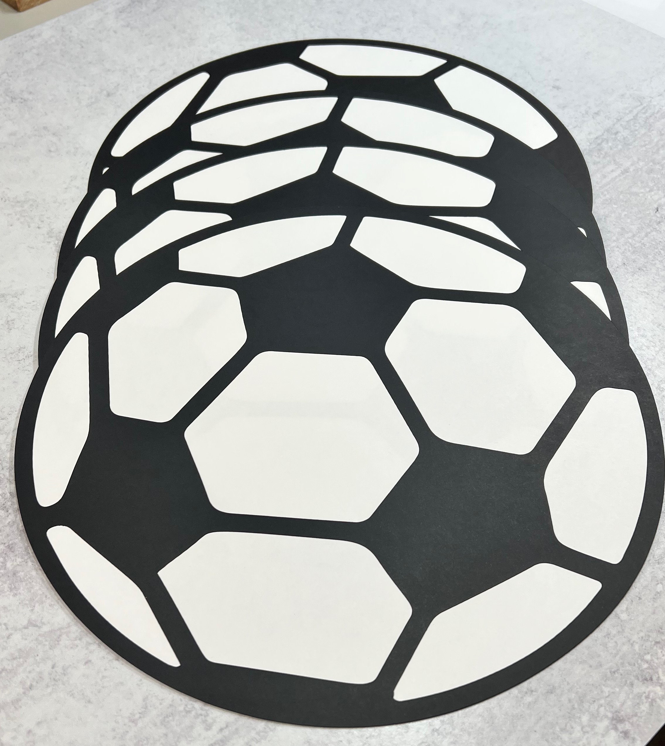 Soccer Ball Cut-outs (set of 12) - Soccer Ball - Soccer Team - Soccer ...