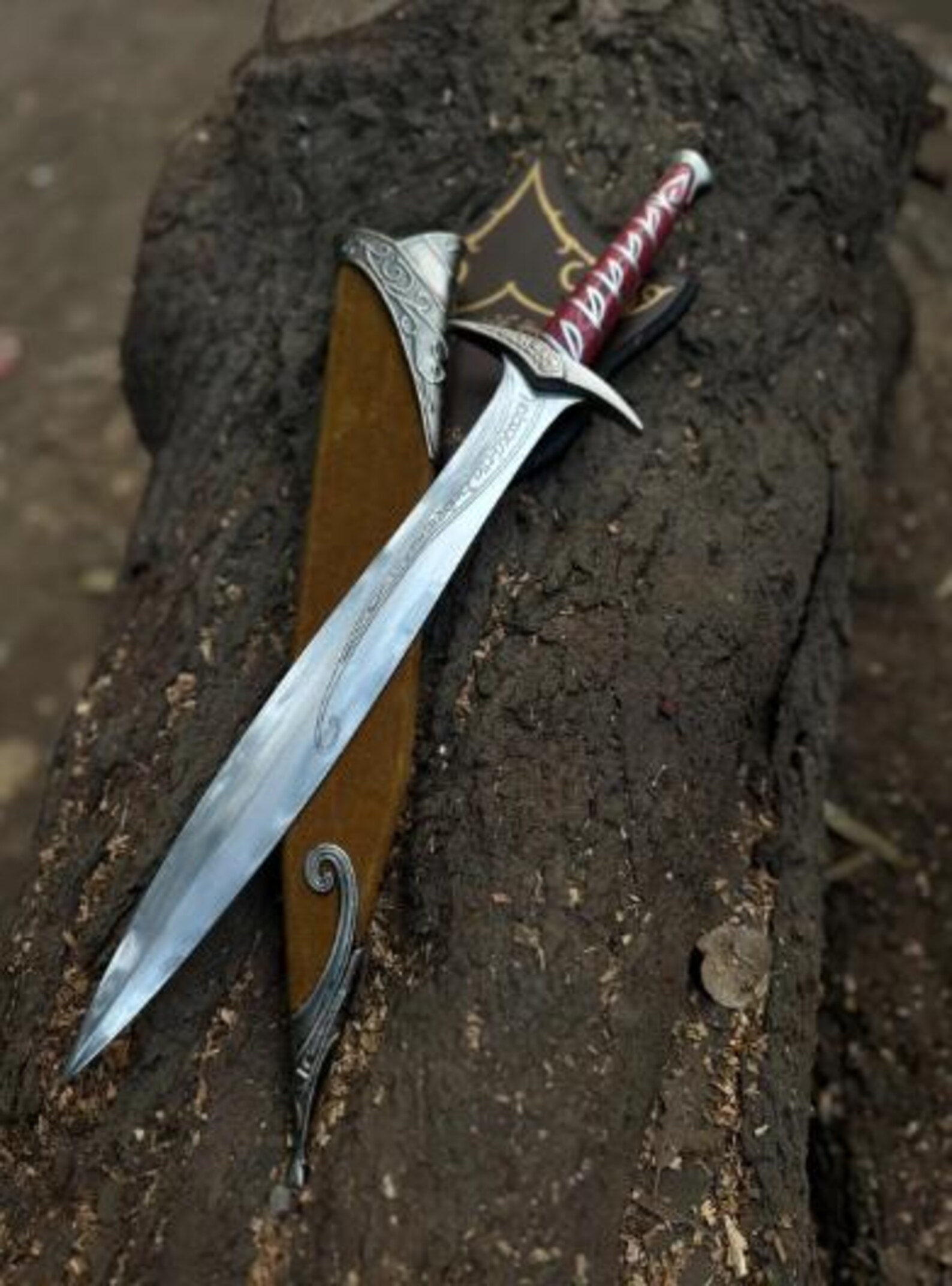 Custom Handmade Sword With Scabbard Best Sword for Collection Gift for ...
