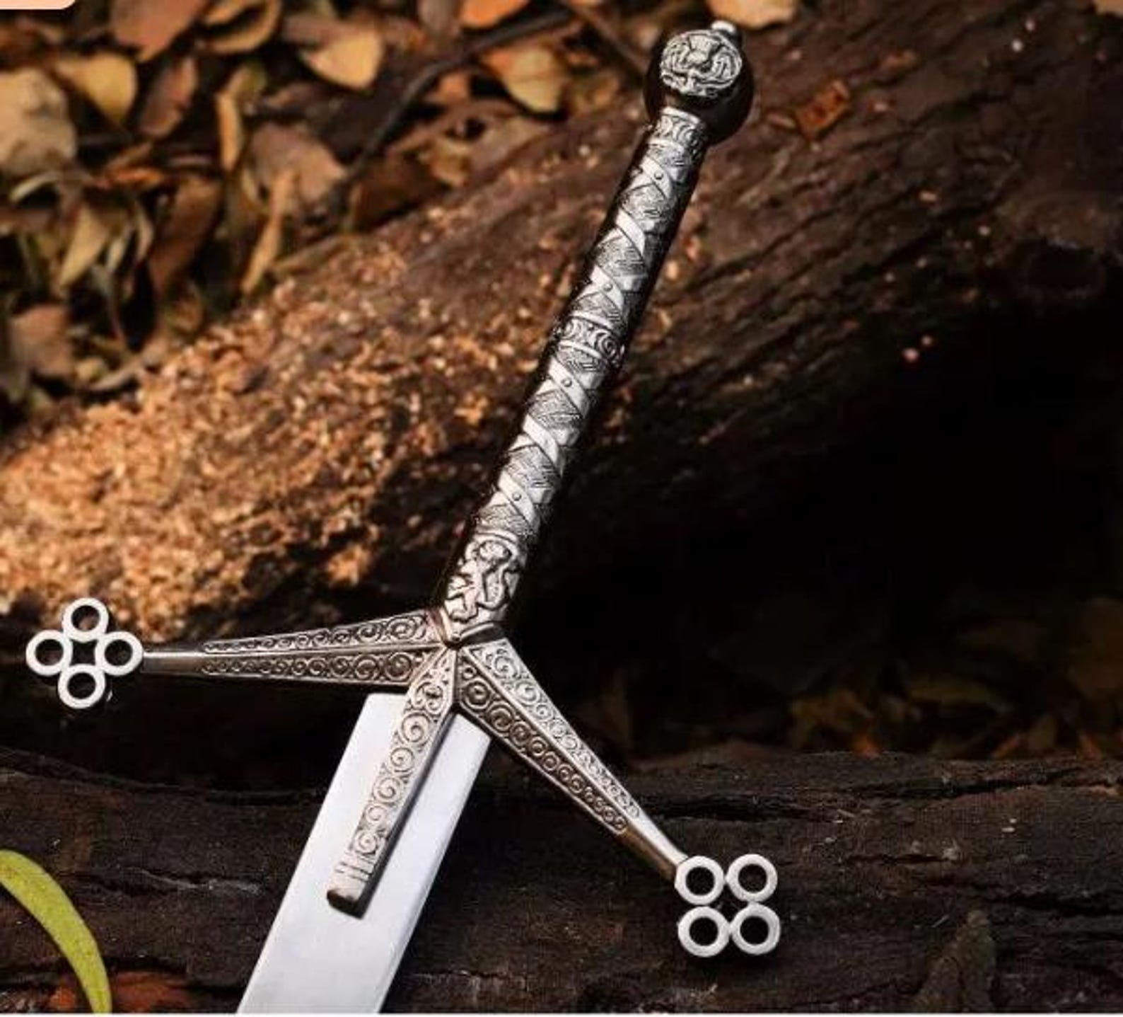 Custom Handmade Scottish Claymore Sword J2 Steel Highland Claymore ...