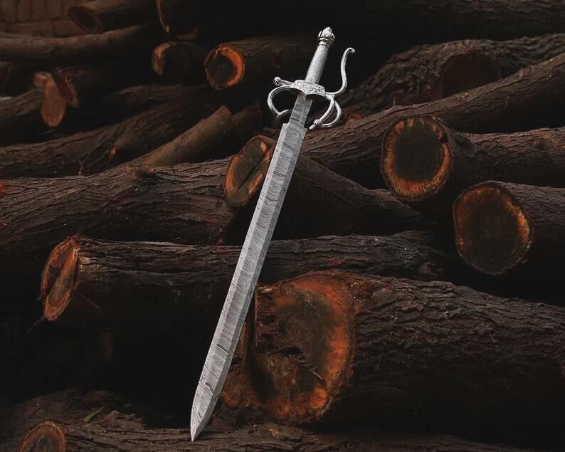 Customizable Rapier Sword With Scabbard | Legend of Zoro Sword | Gift ...