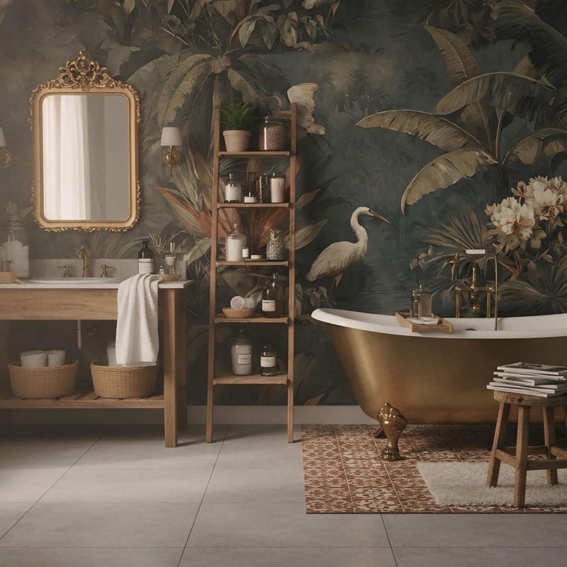 Parisian Mural Wallpaper - Etsy UK