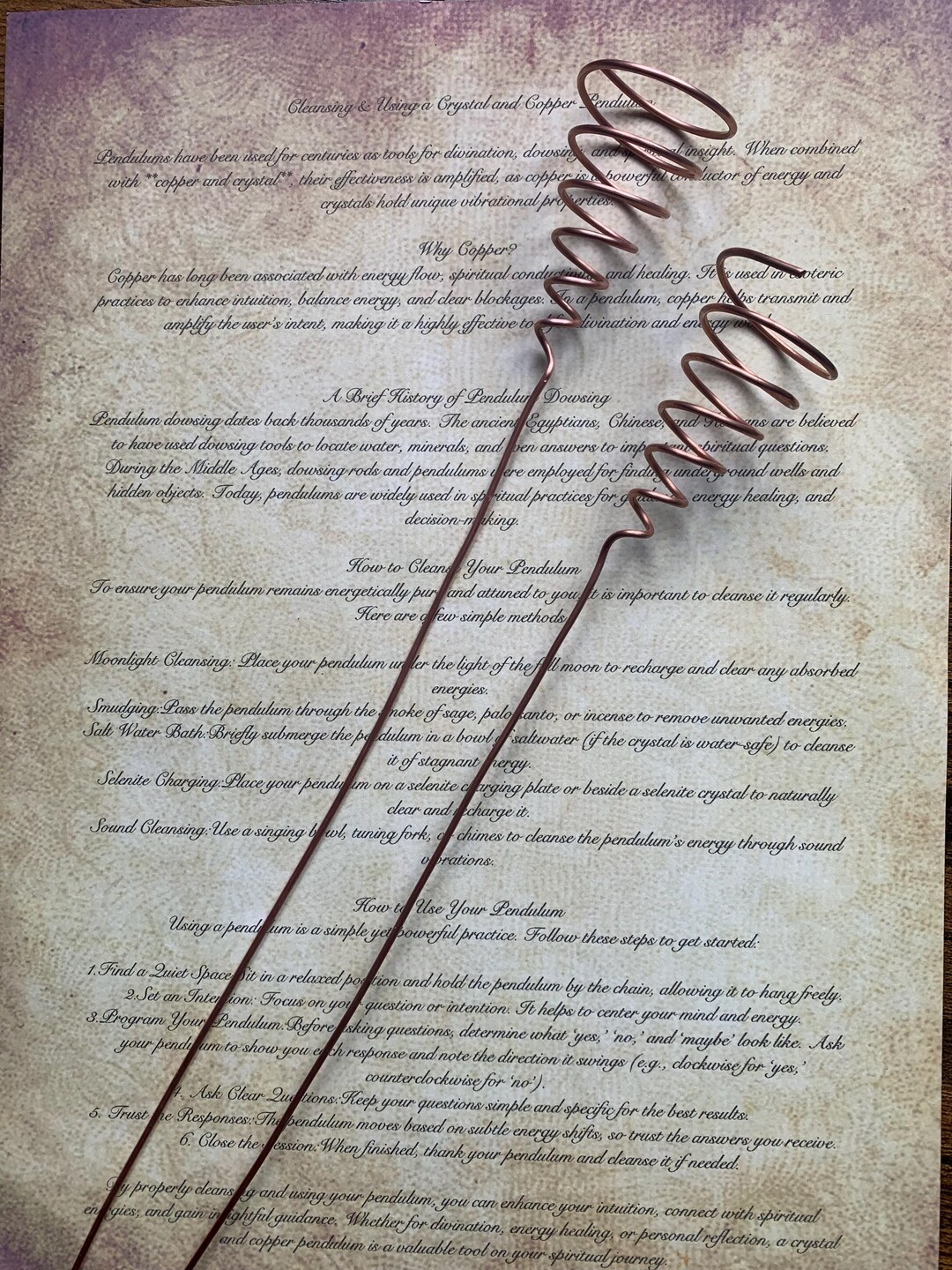 Copper Electroculture Antenna • Handmade Fibonacci Spiral for Garden ...