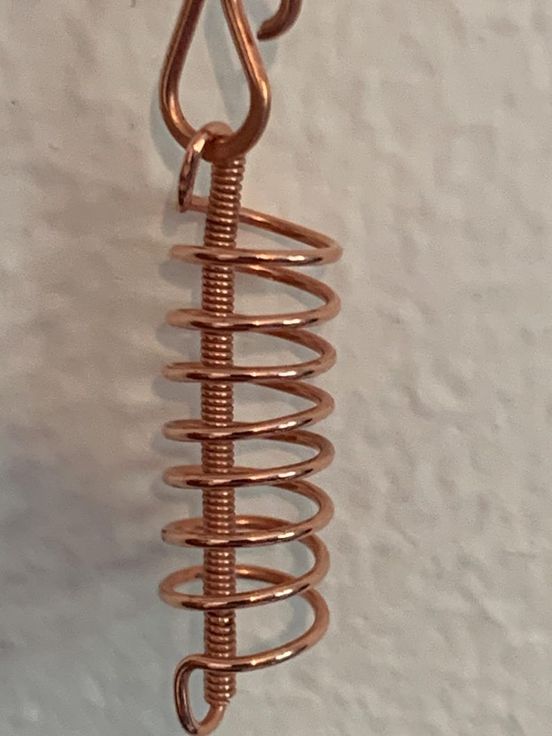 Mini Arluna Copper Energy Coil Pendant | Walter Russell Inspired ...