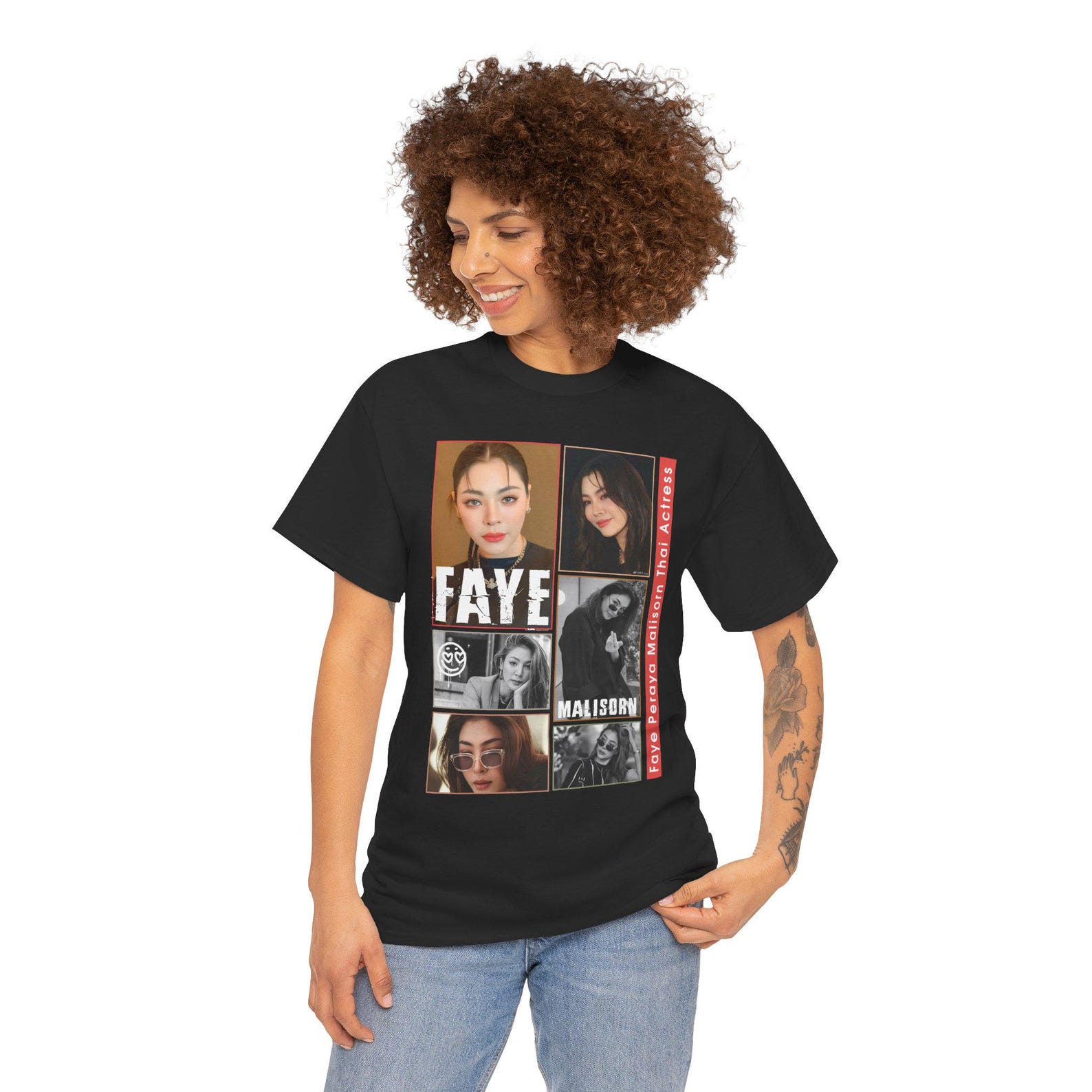 Tee - Faye Peraya Malisorn Thailand Gl Series Actor or Missgrand - Etsy