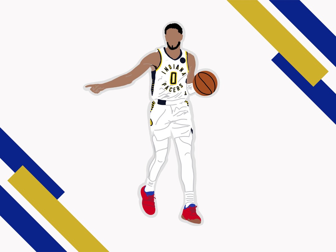 Tyrese Haliburton Sticker- Matte and Waterproof - Etsy