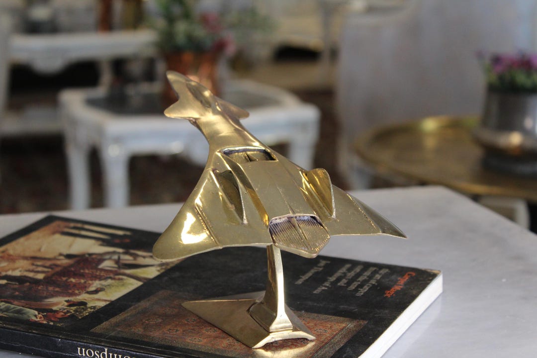 Handmade Brass Ghost Model Airplane - Etsy