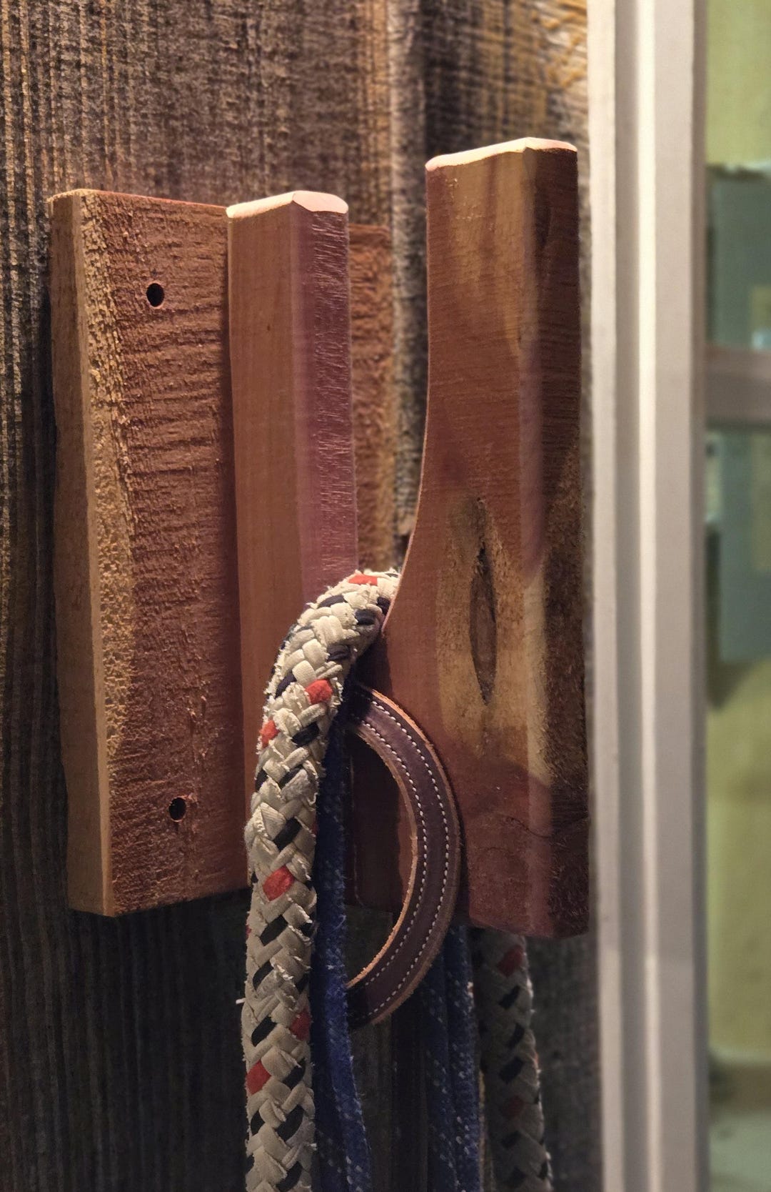 Handcrafted Cedar Horse Bridle Holder. - Etsy