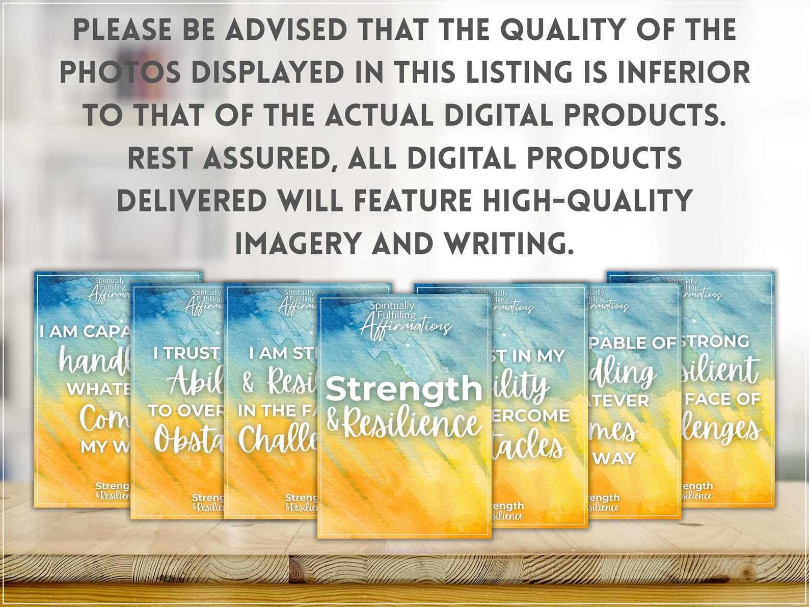 Strength & Resilience Affirmation Cards: Printable Manifestation Board ...