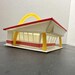 HO Scale Fast Food Chain Restaurant Drive Thru 1:87 Building Mcdonald's ...