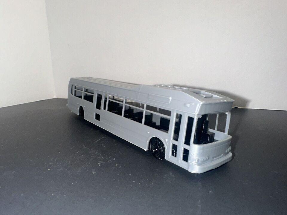 HO Scale City Bus New Flyer Invero 1:87 Public Transport Detailed Urban ...