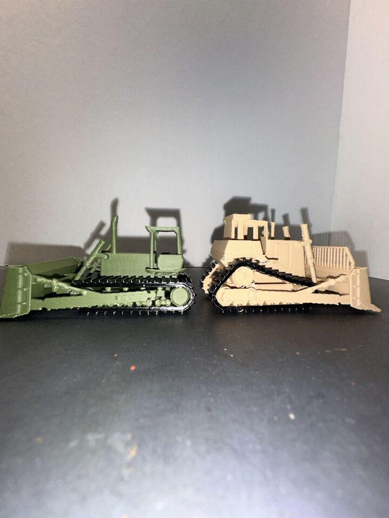 HO Scale Bulldozer (2 - Pack) 1:87 Model Railroad Truck Construction ...