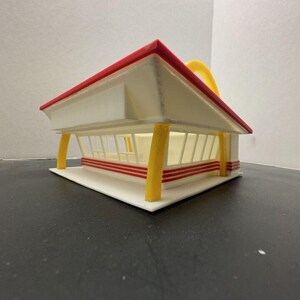 HO Scale Fast Food Chain Restaurant Drive Thru 1:87 Building Mcdonald's ...