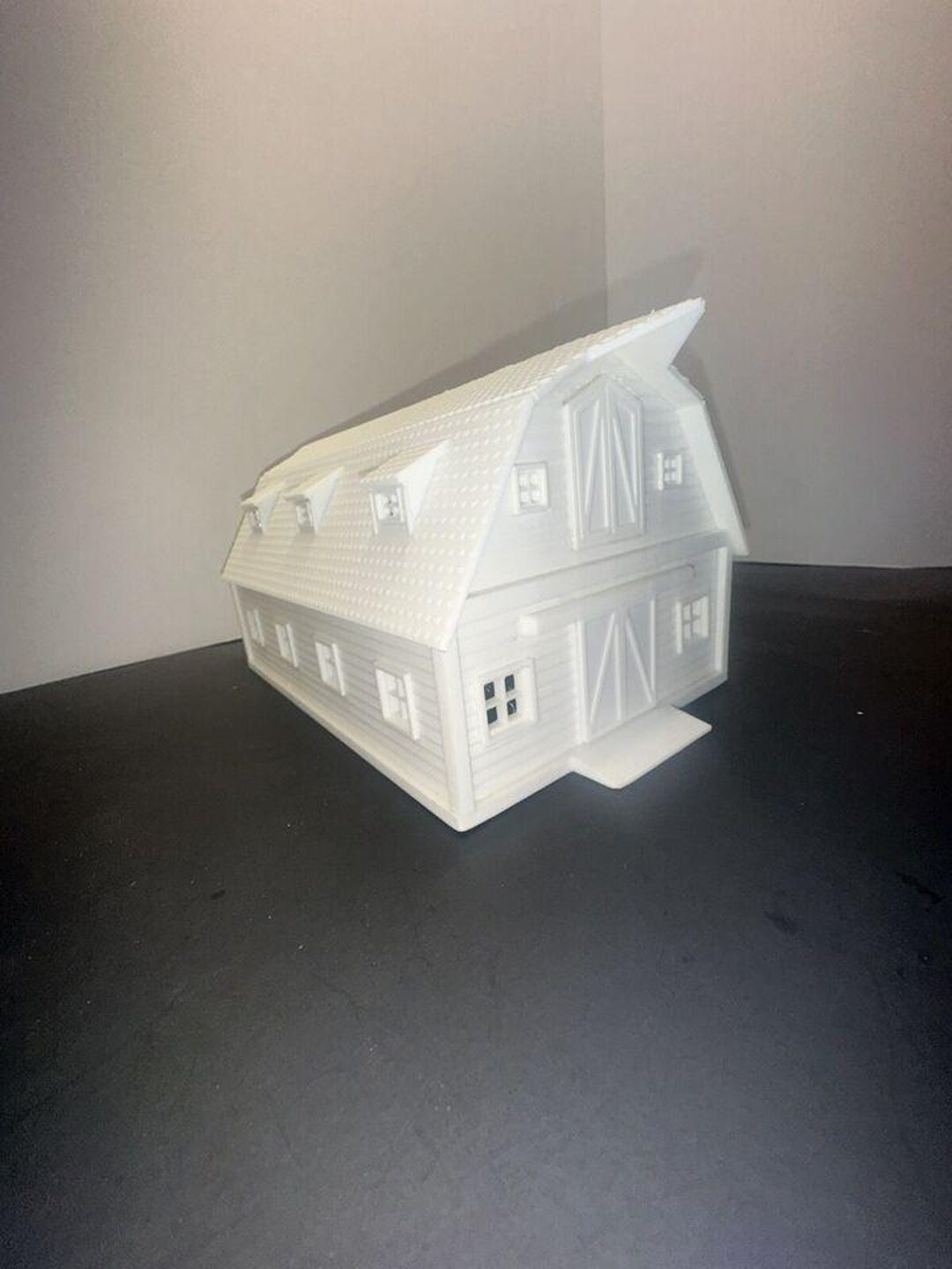 HO Scale Large Barn / Farm Shop Building 1:87 Warehouse Country Rural ...