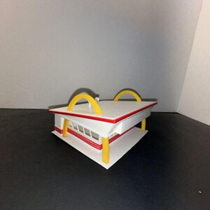HO Scale Fast Food Chain Restaurant Drive Thru 1:87 Building Mcdonald's ...
