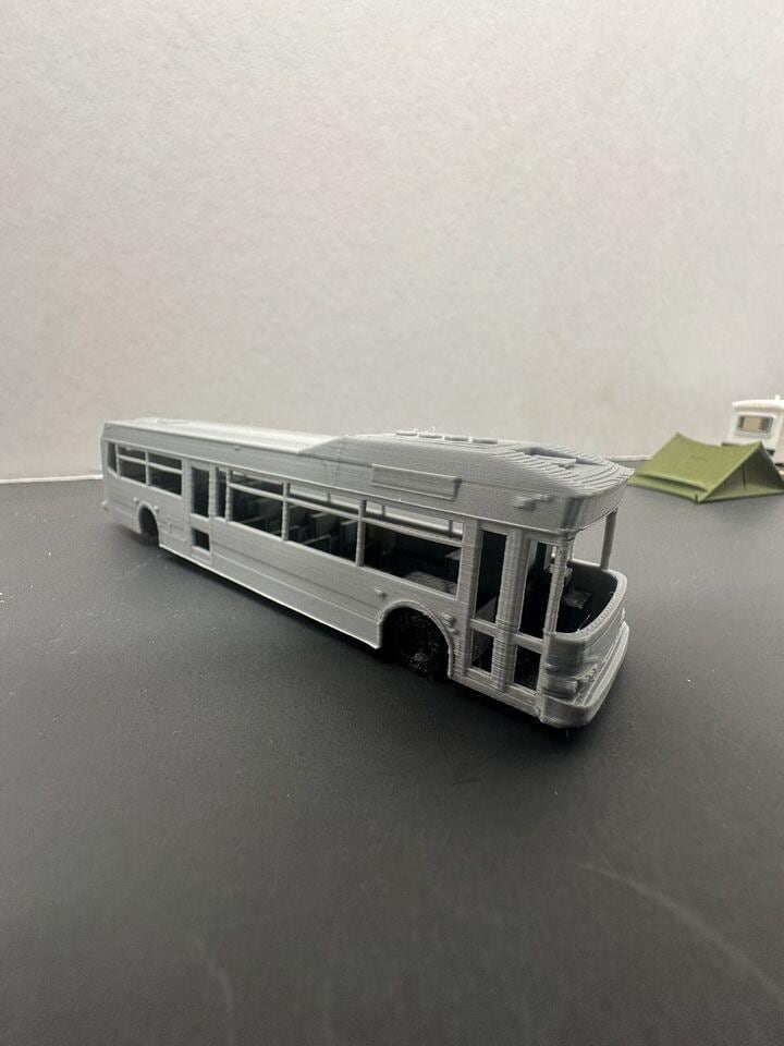 HO Scale City Bus New Flyer Invero 1:87 Public Transport Detailed Urban ...