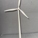 HO Scale Wind Turbine / Modern Windmill Generator White Detailed Model ...