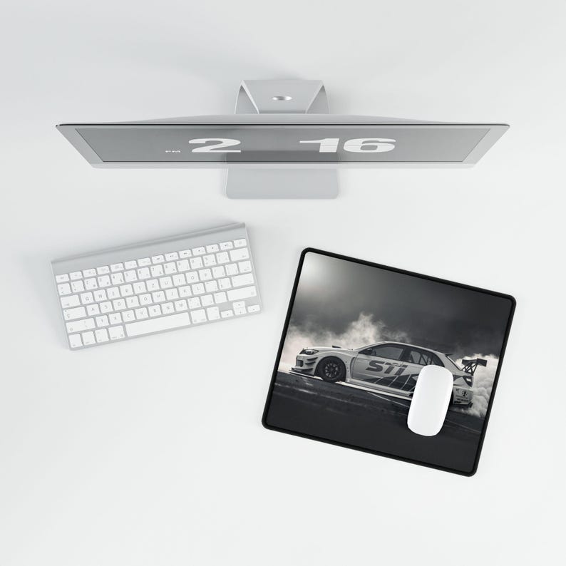 Subaru Impreza WRX STI Desk Mat: Minimalist Office Decor - Etsy