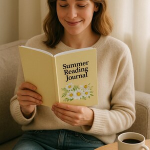 Printable Summer Reading Journal PDF | Book Log, Tracker & Review Pages ...