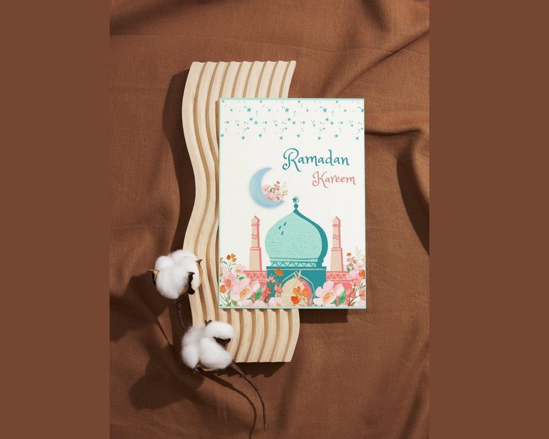 Ramadan Card Ramadan Kareen Gift Card Greeting Ramadan Card Digital ...
