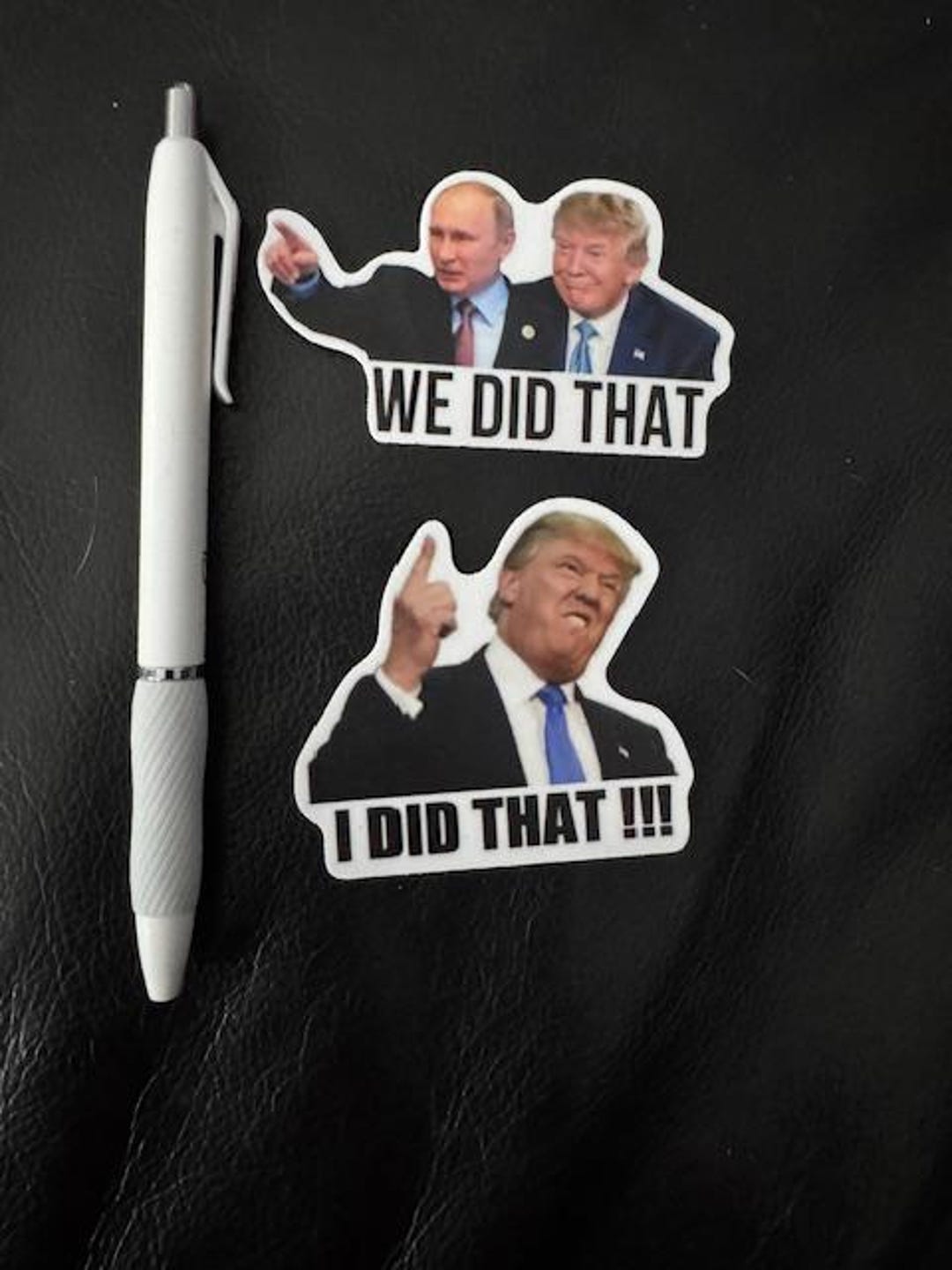Sticker, Trump, I Did This, Decal, Laptop Sticker, Putin, Waterbottle ...