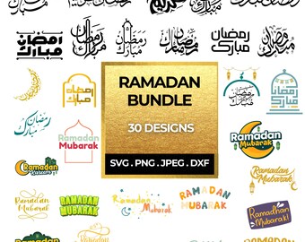 Ramadan Svg Bundle, Digital Download Muslim Ramadan Svg, Ramadan ...