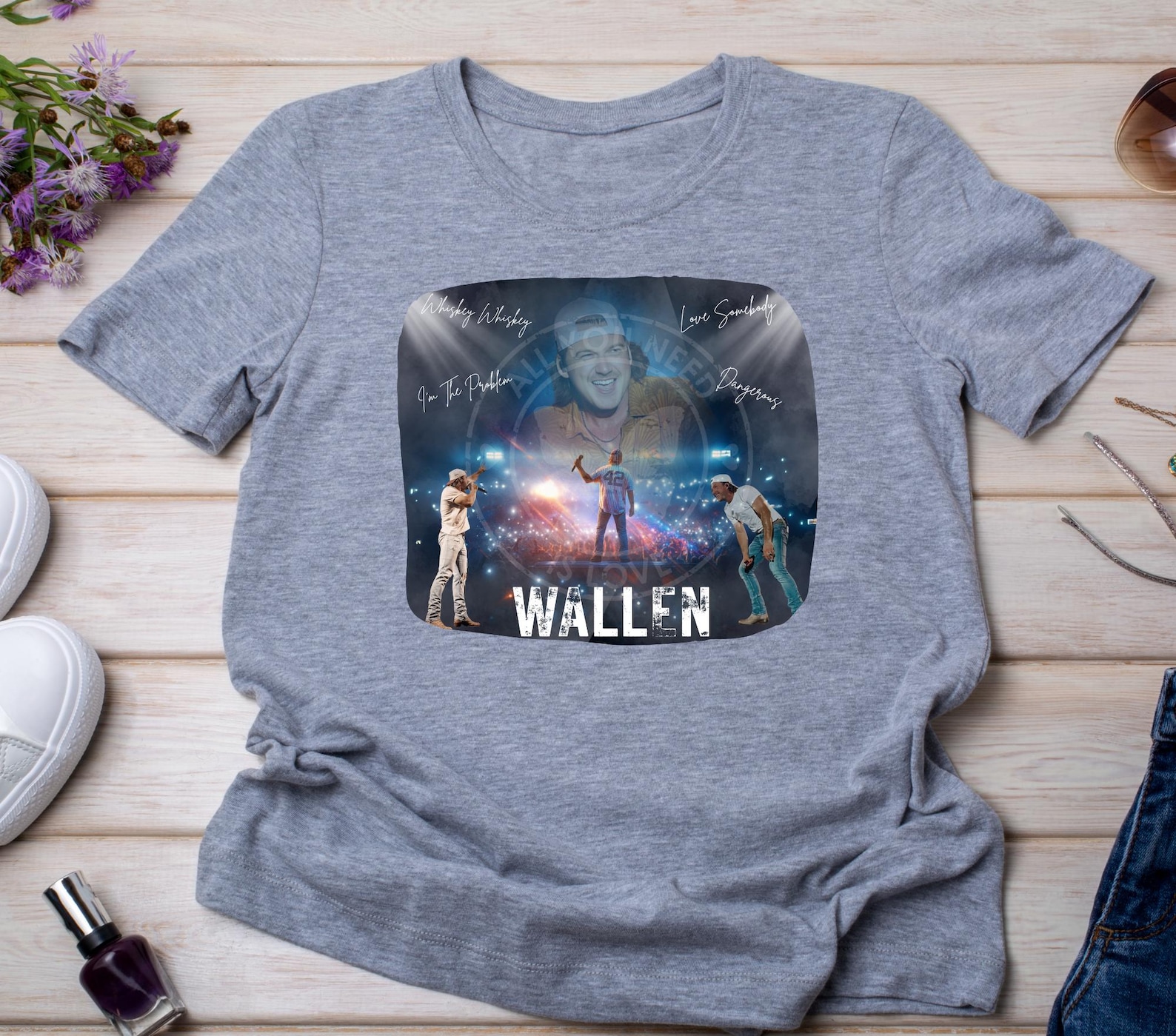 Wallen Spotlight | Epic Stage Moment Digital File - PNG - Etsy