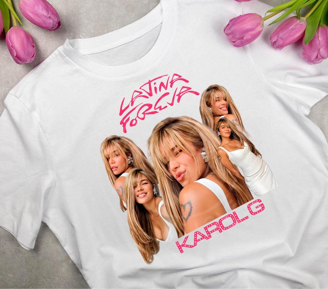 Karol G Graphic T-shirt | Latina Foreva | Gifts for Her | KG Merch - Etsy