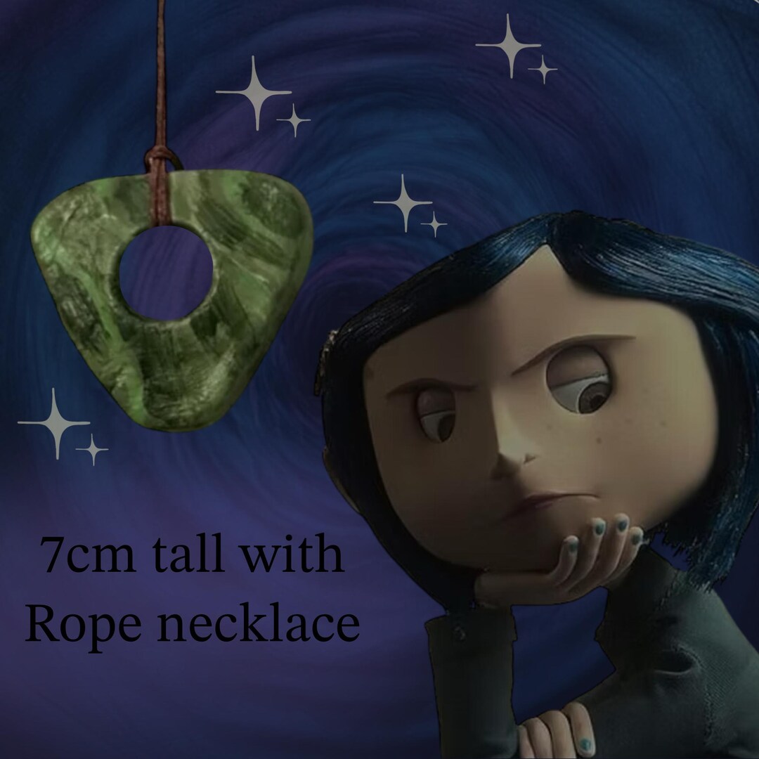 Coraline Seeing Stone Necklace And/or Earrings! - Etsy