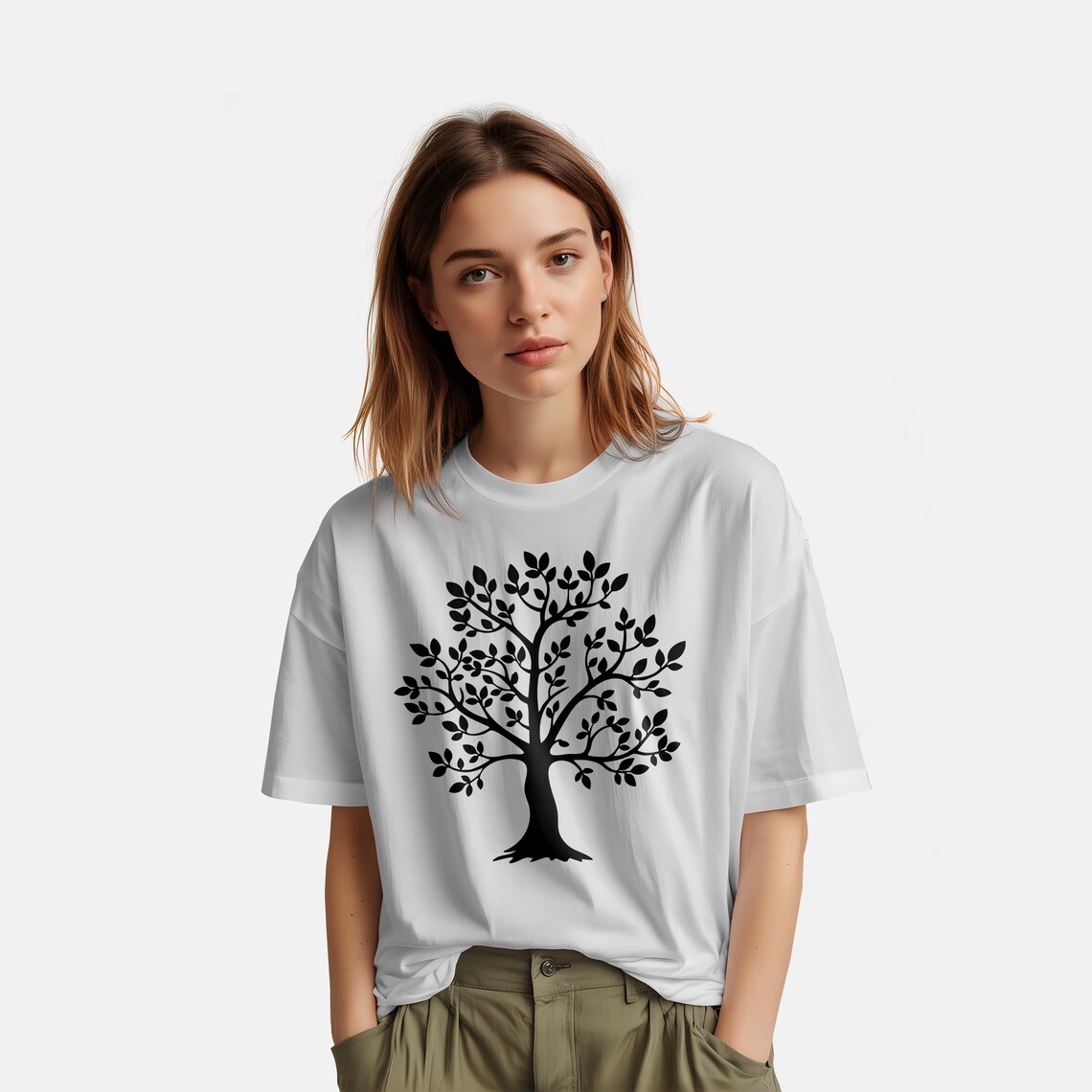 Tree of Life SVG: Hand Drawn Leaves and Branches (digital Download) - Etsy