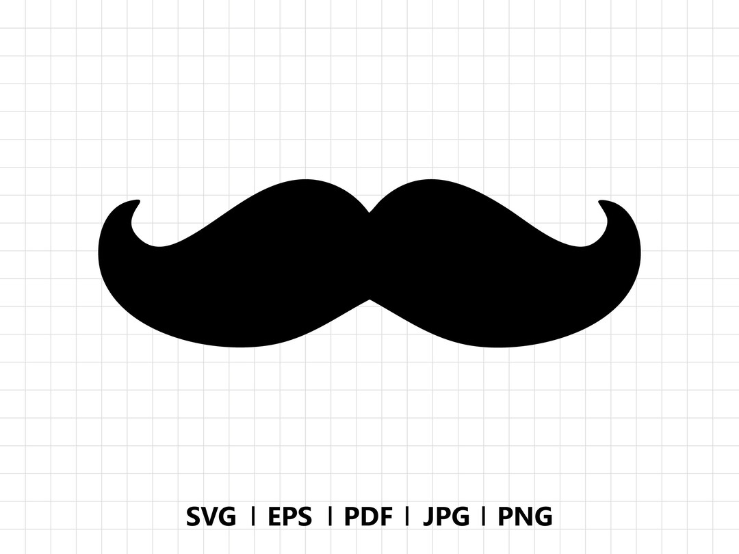 Moustache Svg, Svg Files, Svg Files for Cricut, Svg Cricut, Svg Images ...
