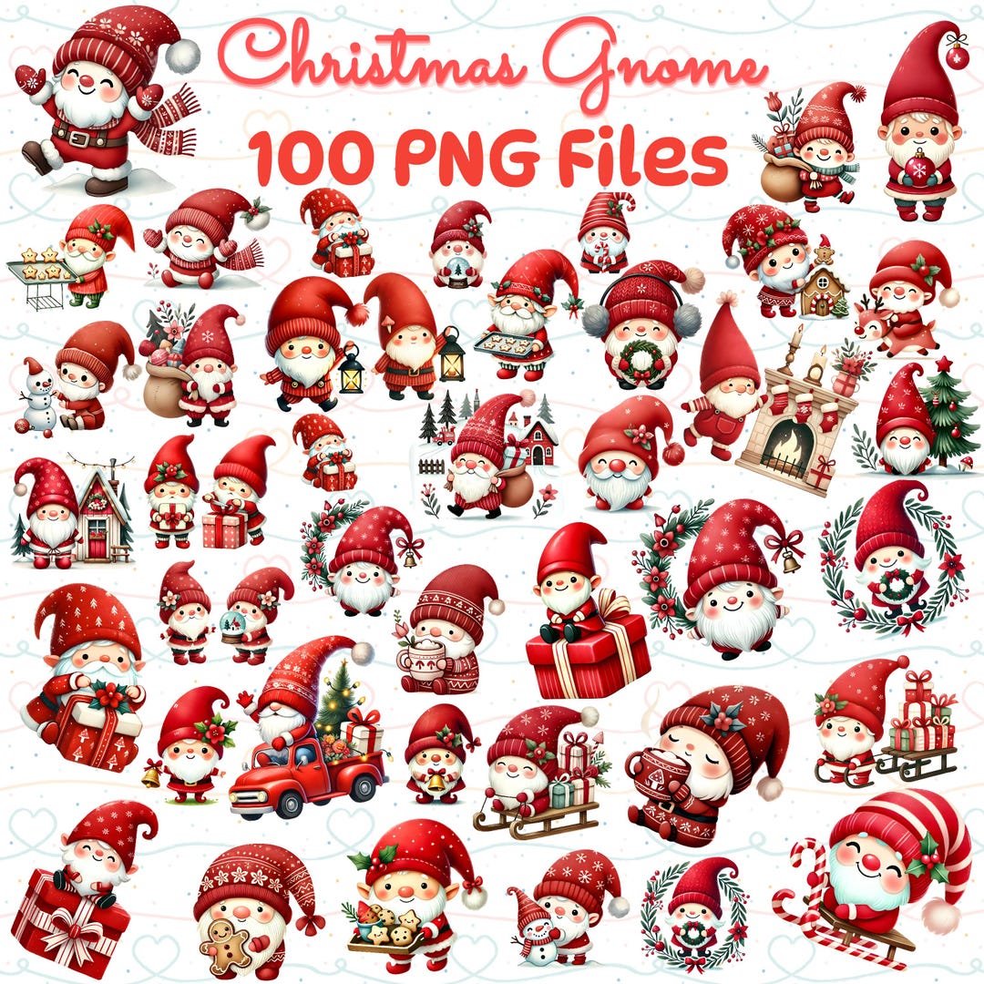Christmas Gnome Png, Merry Christmas Png Bundle, Gnome Png, Funny ...