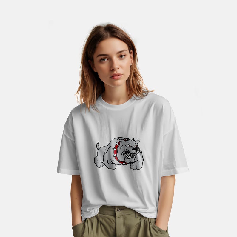 Bulldog Mascot | Digital Download | PNG SVG | Circuit Ready | Sublimation Ready | Instant ...