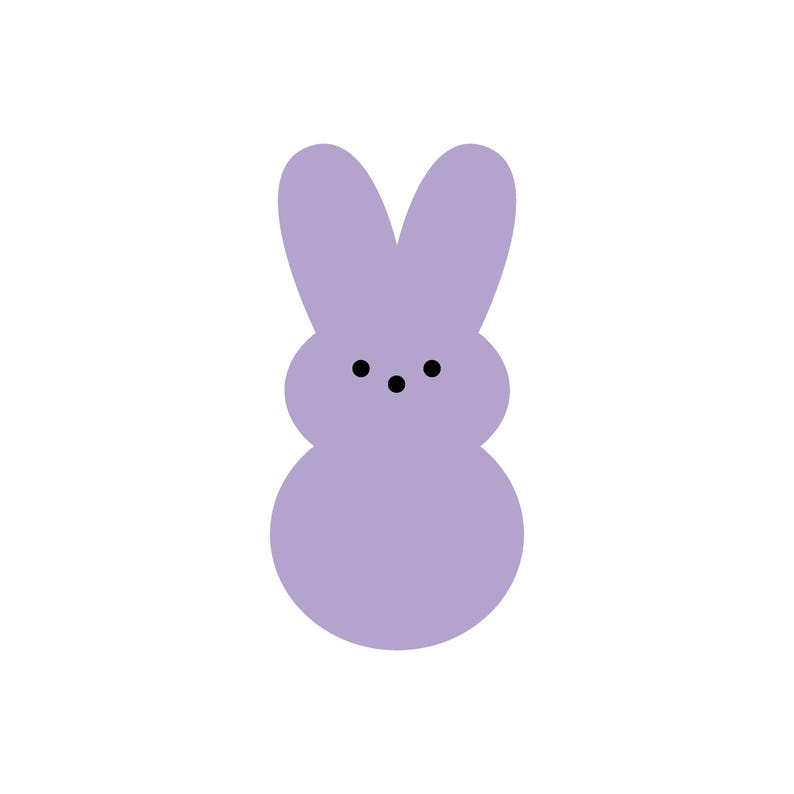 Easter Bunny Candy SVG Digital Download - Png - Eps - Easter Clipart ...