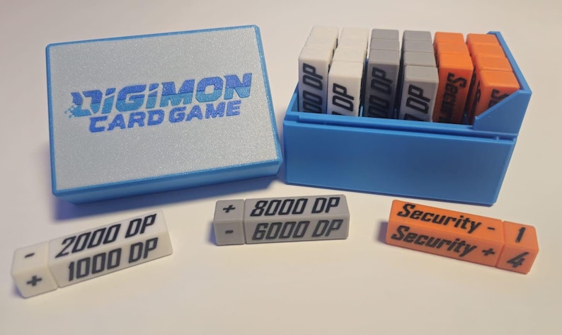 Digimon TCG - DP± & Security± Dice / Case - Etsy
