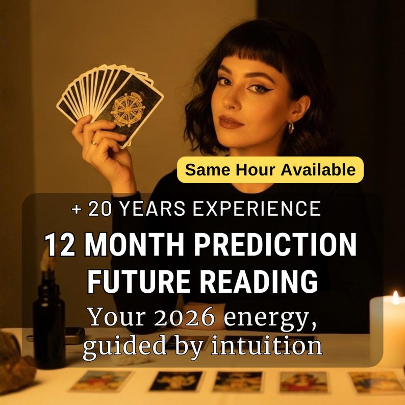 12 Month Future Prediction 2026 | No Tools Psychic Reading ...