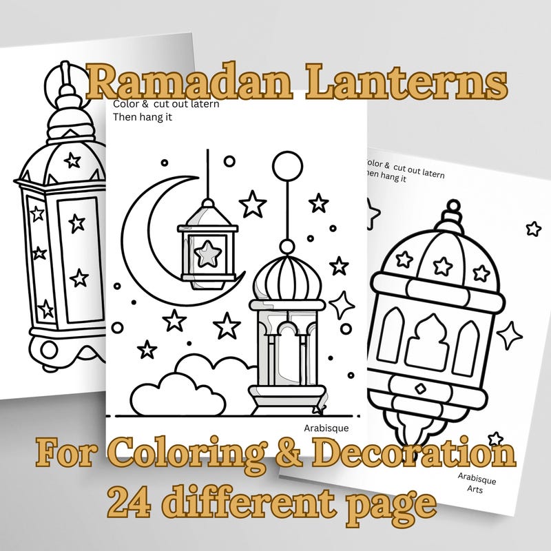 Ramadan Lantern Svg - Etsy