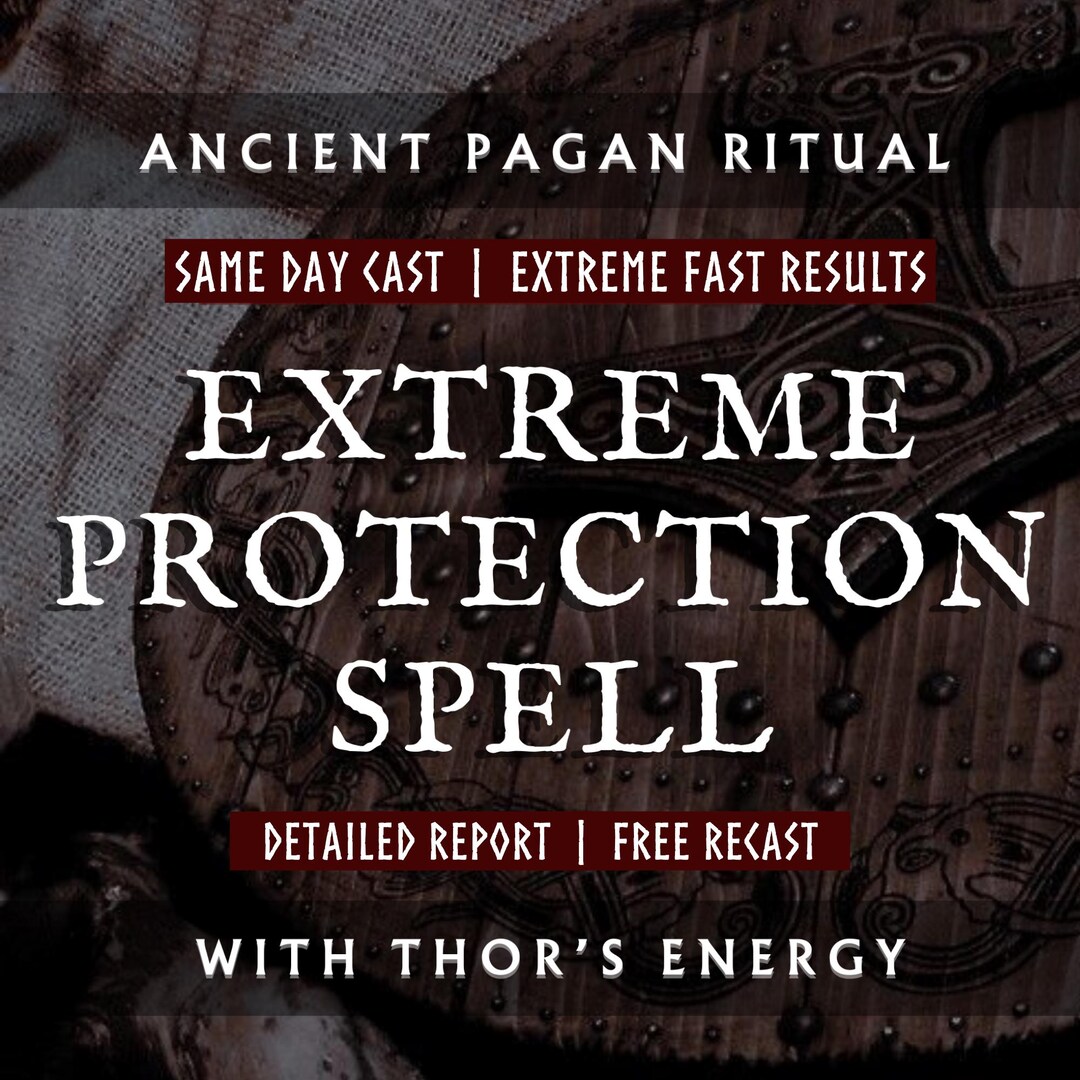 Extreme Protection Spell With Thor, Ancient Norse Ritual, Pagan ...