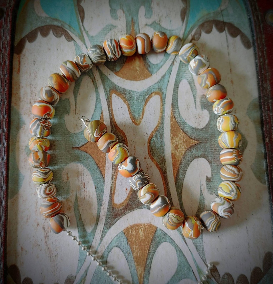 Hand Rolled Polymer Clay Beads: Multi Color Jewelry Supplies - Etsy