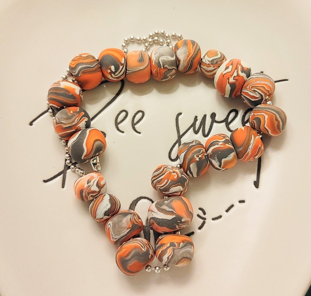 Hand Rolled Polymer Clay Beads: Clay Beads, Bead Supplies, Jewelry ...