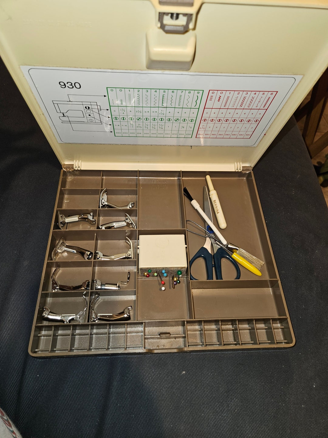 Bernina 930 Sewing Machine Accessory Foot Box Set - Etsy